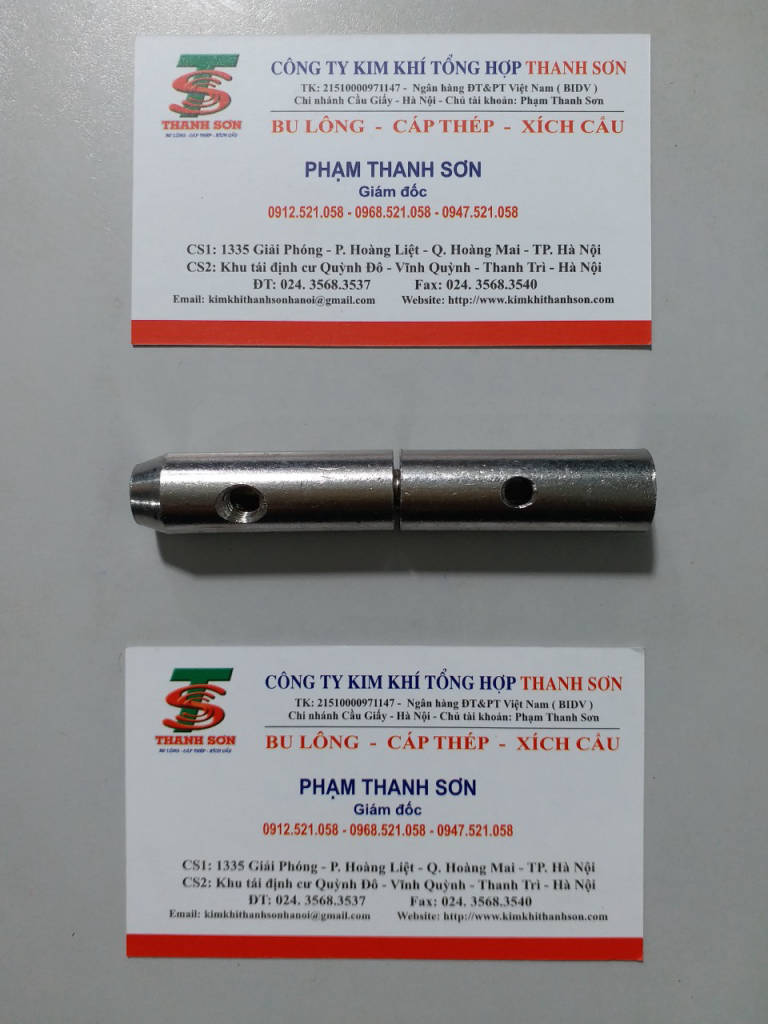 (Kinh doanh tăng đơ Ống Tròn 304 Inox D10,D6,D8 căng cáp cầu thang ...